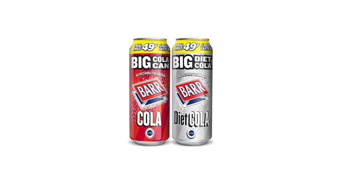 AG Barr launches 500ml 'Big Cola Can' AG Barr launches 500ml 'Big Cola Can'