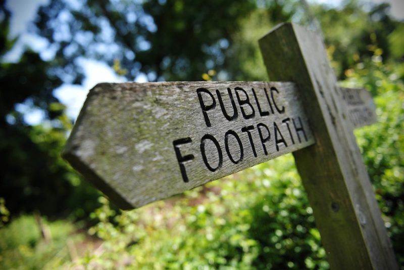 Public footpath on my land – is it my responsibility? - what MORTGAGE