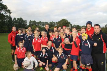 Bilton Grange Visited by Australian Rugby International