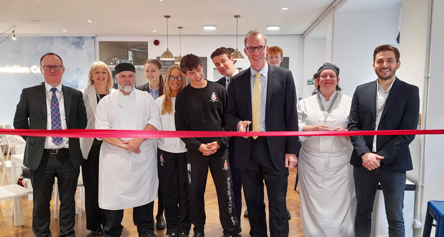 Kingswood School Opens New Sixth Form Cafe