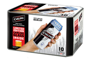 Carling’s on-pack glass promotion | Talking Retail