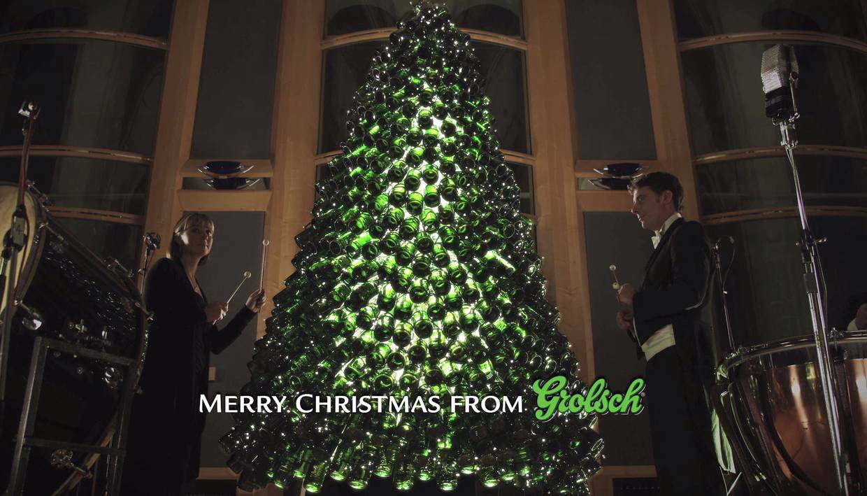Grolsch celebrates Christmas with seasonal swingtop symphony | Talking ...