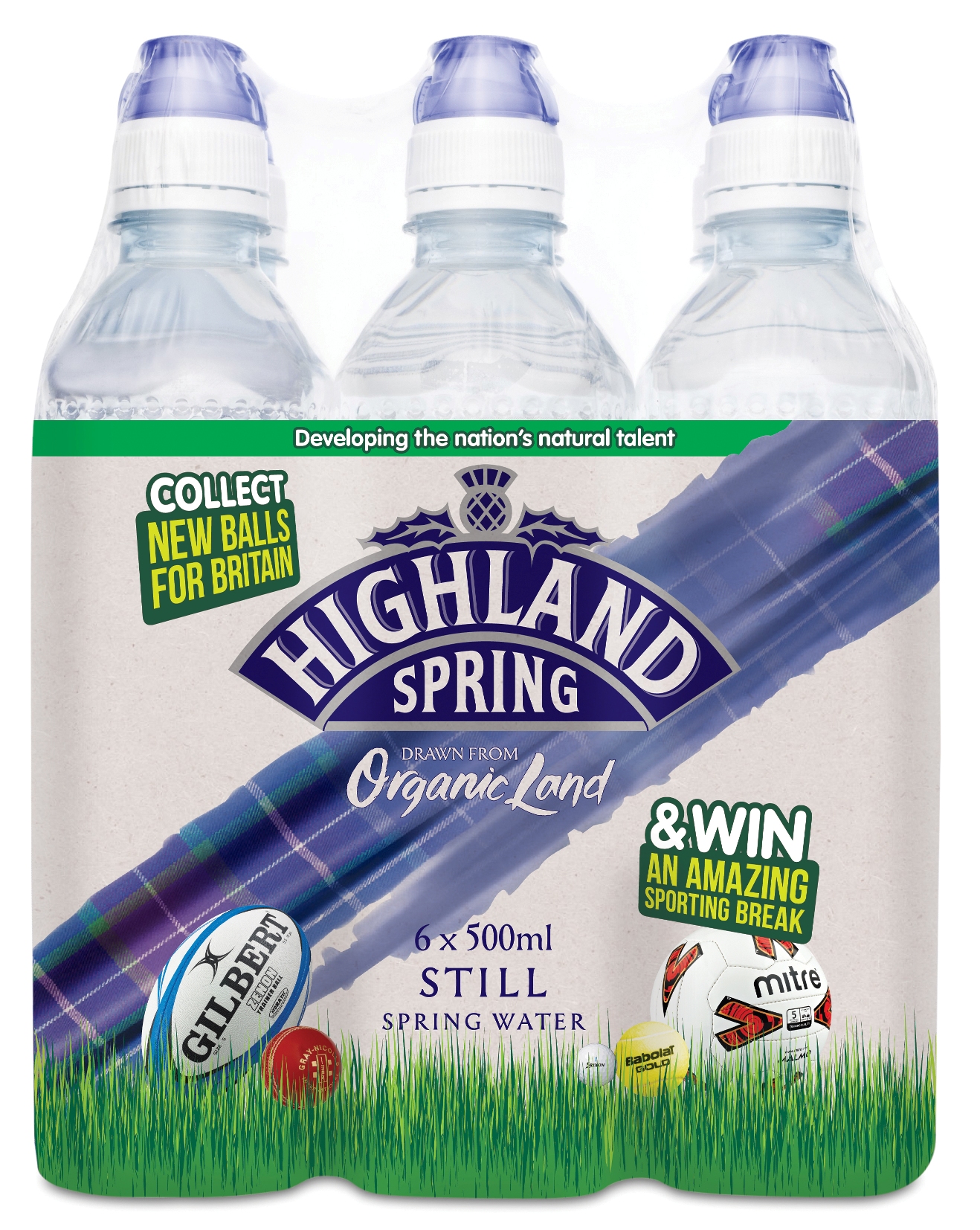 Highland Spring offers ‘New balls for Britain’ | Talking Retail