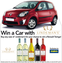 Wine: Lindeman teams up with Makro for car competition | Talking Retail