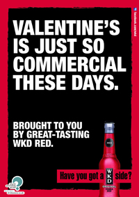 WKD produces Valentine's Day posters | Talking Retail
