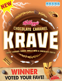 Facebook users choose new Kellogg's Krave cereal flavour | Talking Retail