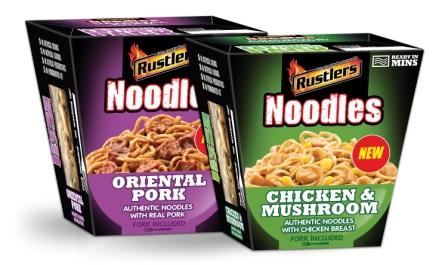 New Noodle Pot Snacks from Rustlers | Talking Retail