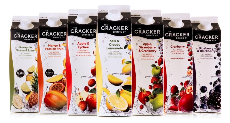 Cracker Drinks Co re-launches with new look juice range | Talking Retail