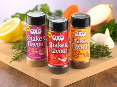 Premier Foods unveils OXO Shake & Flavour range of seasonings | Talking ...