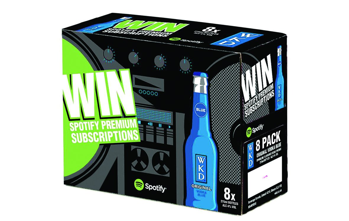 WKD partners with Spotify for on-pack promotion | Talking Retail