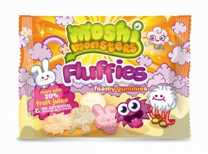 Bazooka Candy Brands launches Moshi Monsters Fluffies Foam Gummies ...