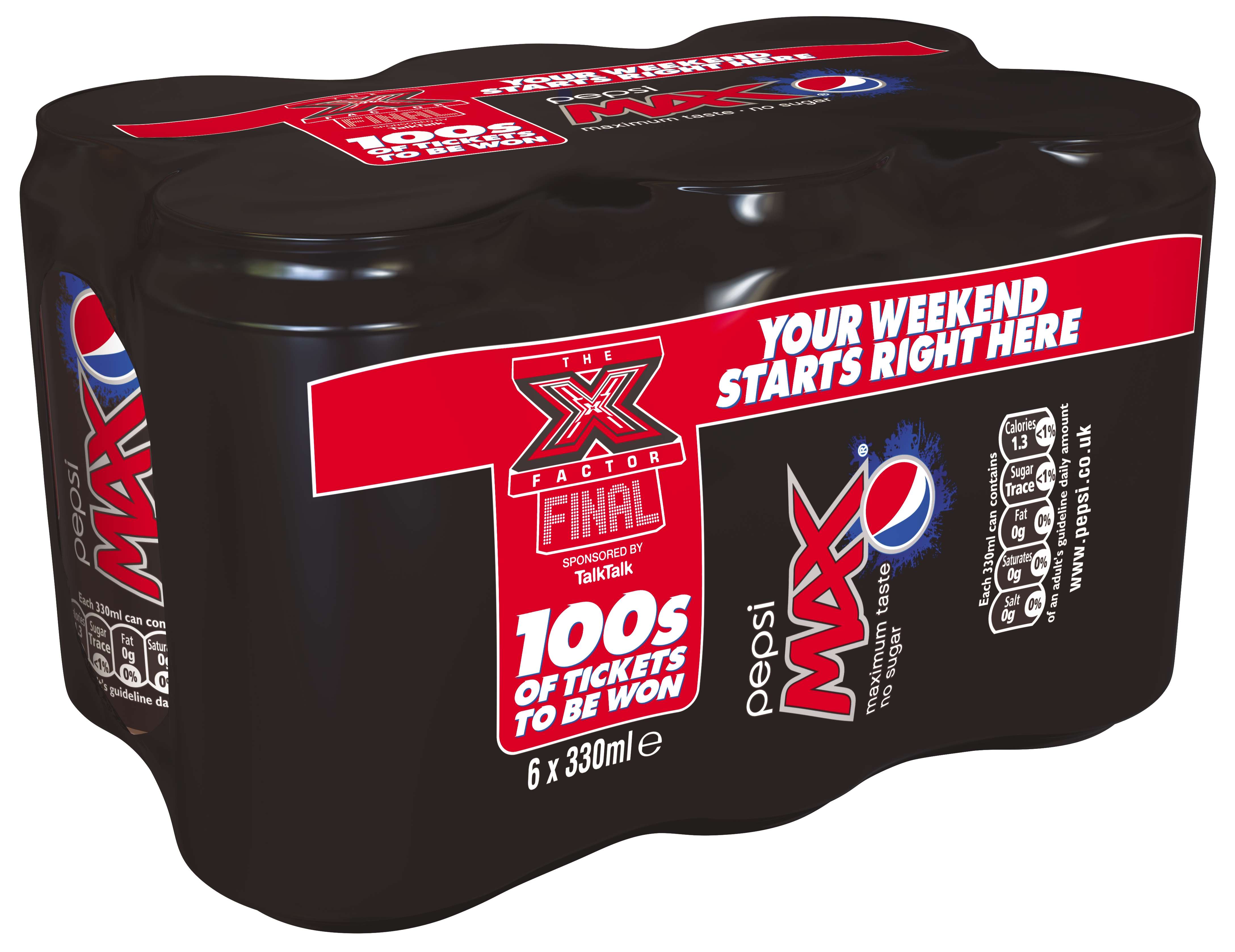 Pepsi Max launches X-Factor promotion | Talking Retail