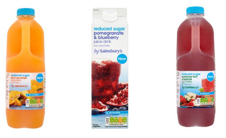 Sainsbury’s to reduce sugar content of chilled juices with healthier ...