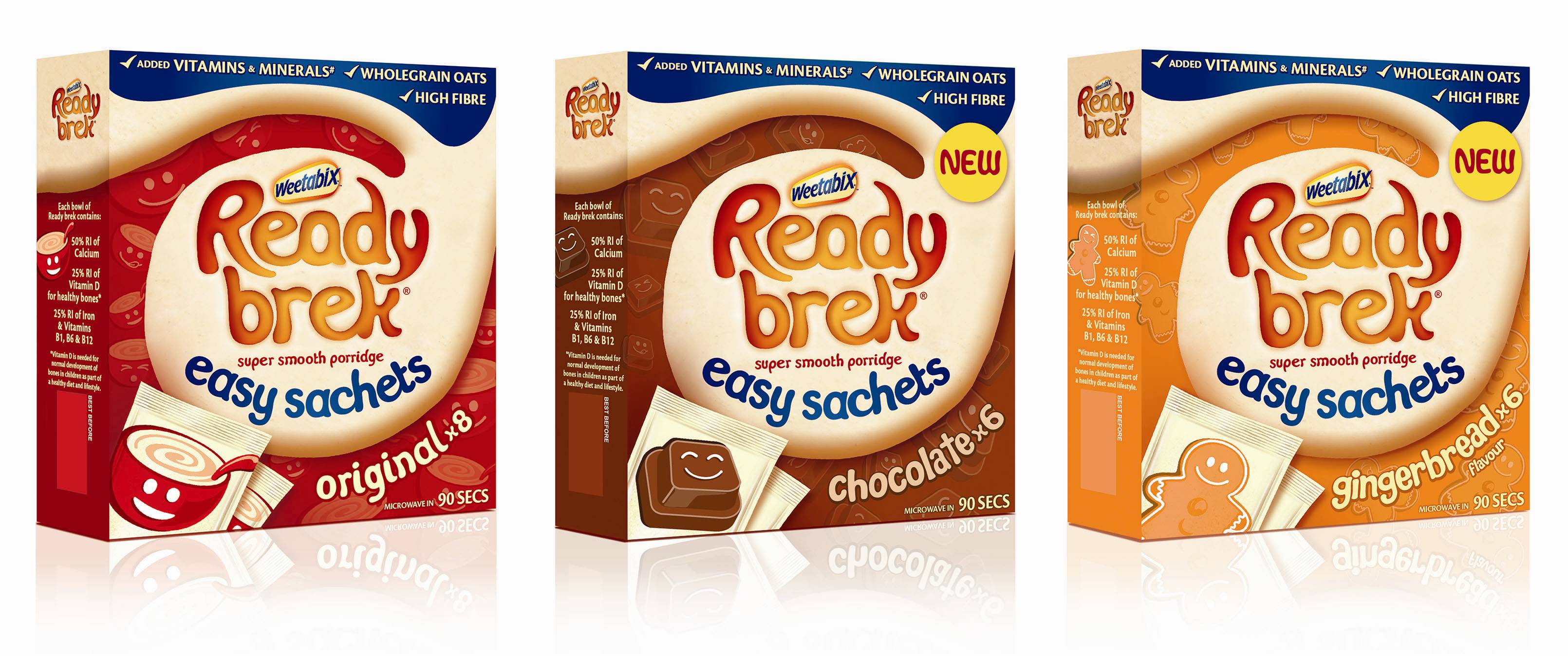 Ready brek expands Easy Sachets range
