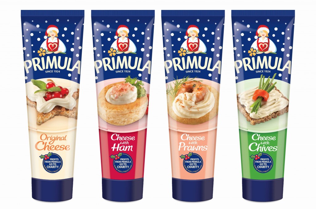 Primula cheese gets a Christmas makeover