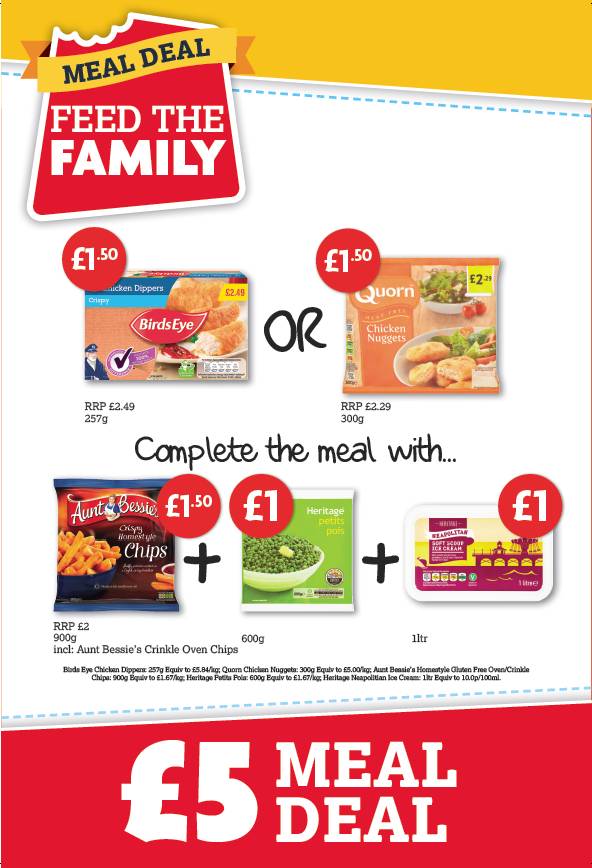 Nisa offers £5 'feed the family' meal deal | Talking Retail