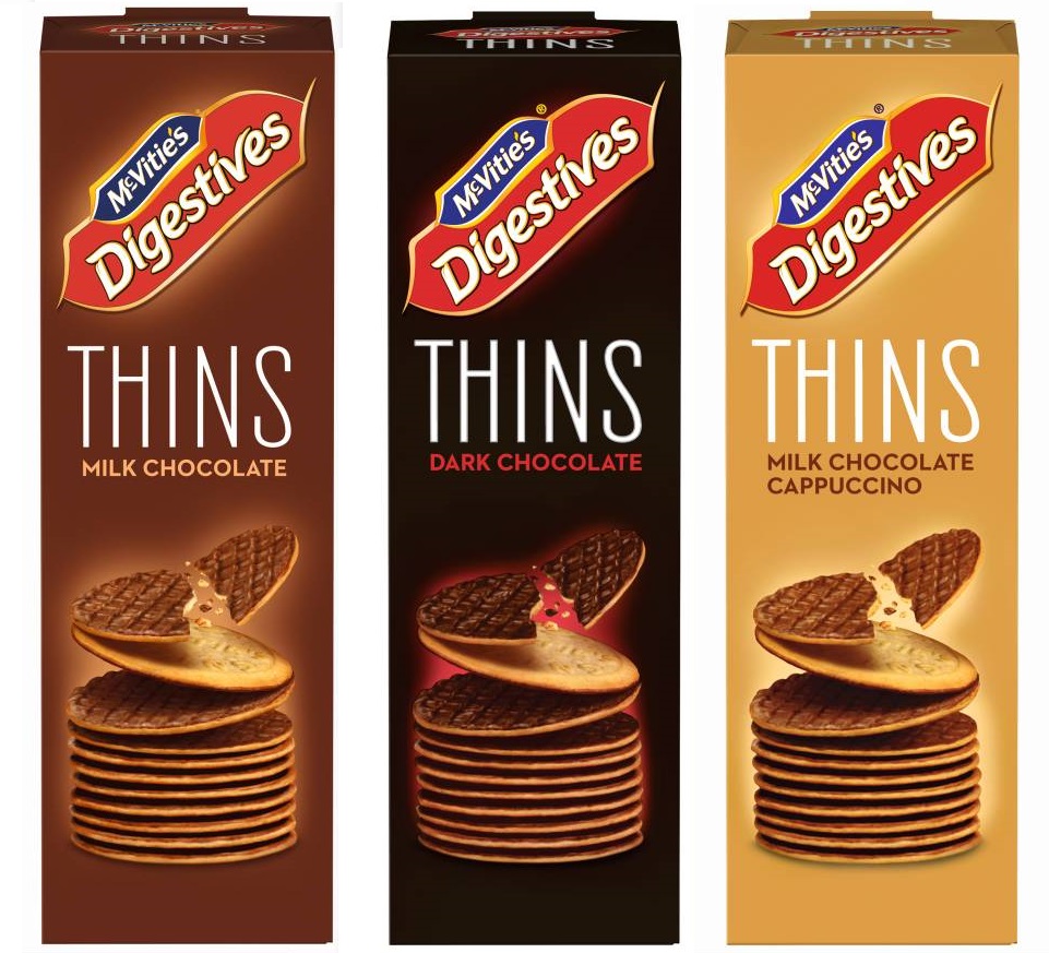 McVitie’s unveils new Digestives Thins