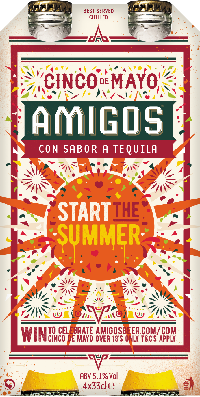 Amigos Tequila Beer gets limited edition pack | Talking Retail