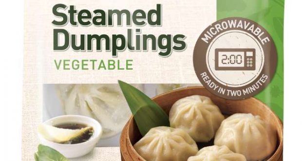 New vegetable steamed dumplings from Bibigo