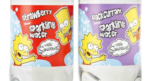 Calypso unveils Simpsons branded sparkling flavoured water
