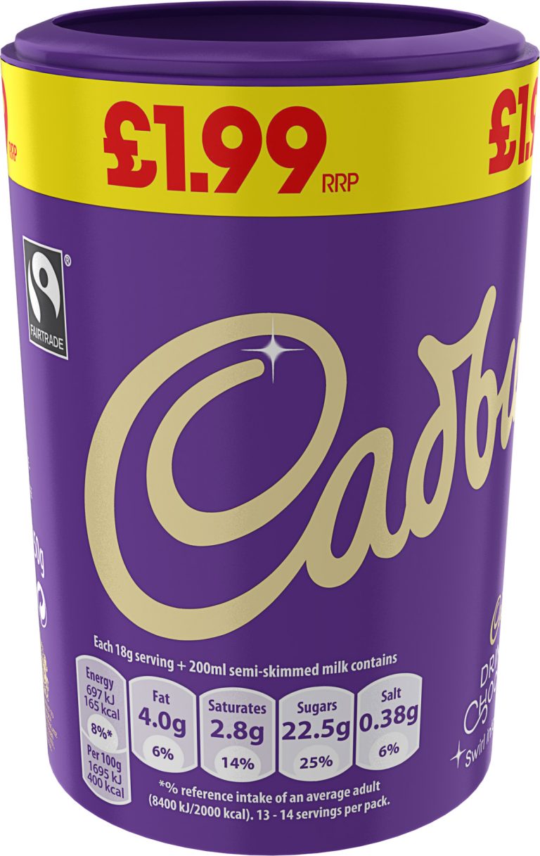 Cadbury Hot Chocolate launches new price-marked packs | Talking Retail