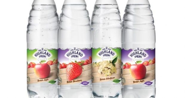 Highland Spring launches flavoured water range