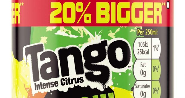 Tango launches new limited edition citrus flavour