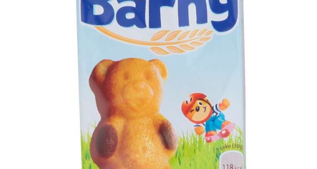 New 30g snack format for Barny
