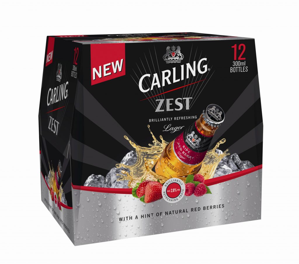 Molson Coors launches Carling Zest ‘Red Berries’ | Talking Retail