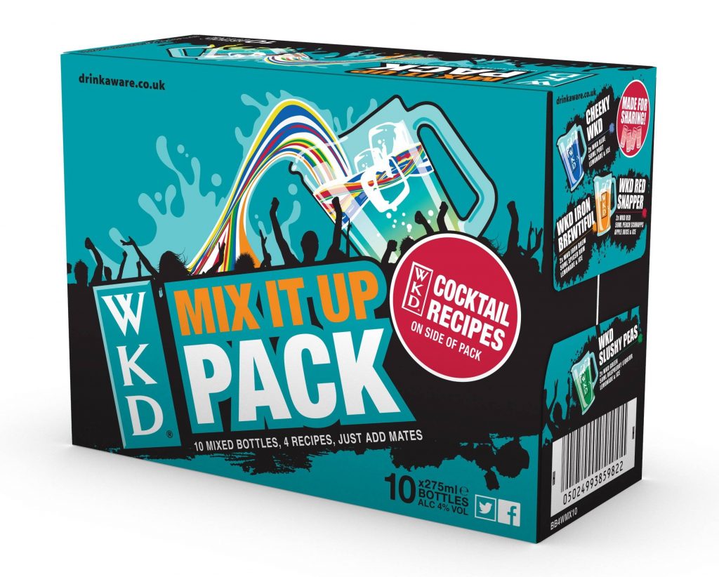 New 'Mix It Up' 10-pack from WKD | Talking Retail