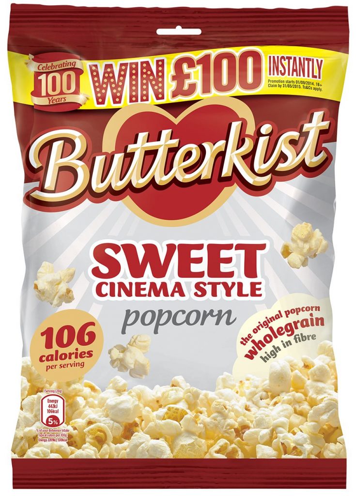 Butterkist 100th birthday limited edition range | Talking Retail