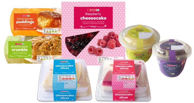 Spar unveils new desserts range