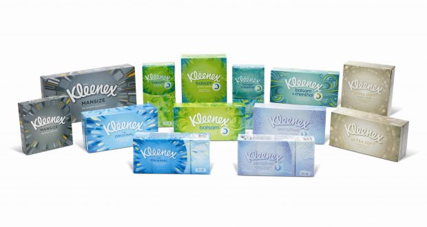 Kleenex unveils new Sensitive variant