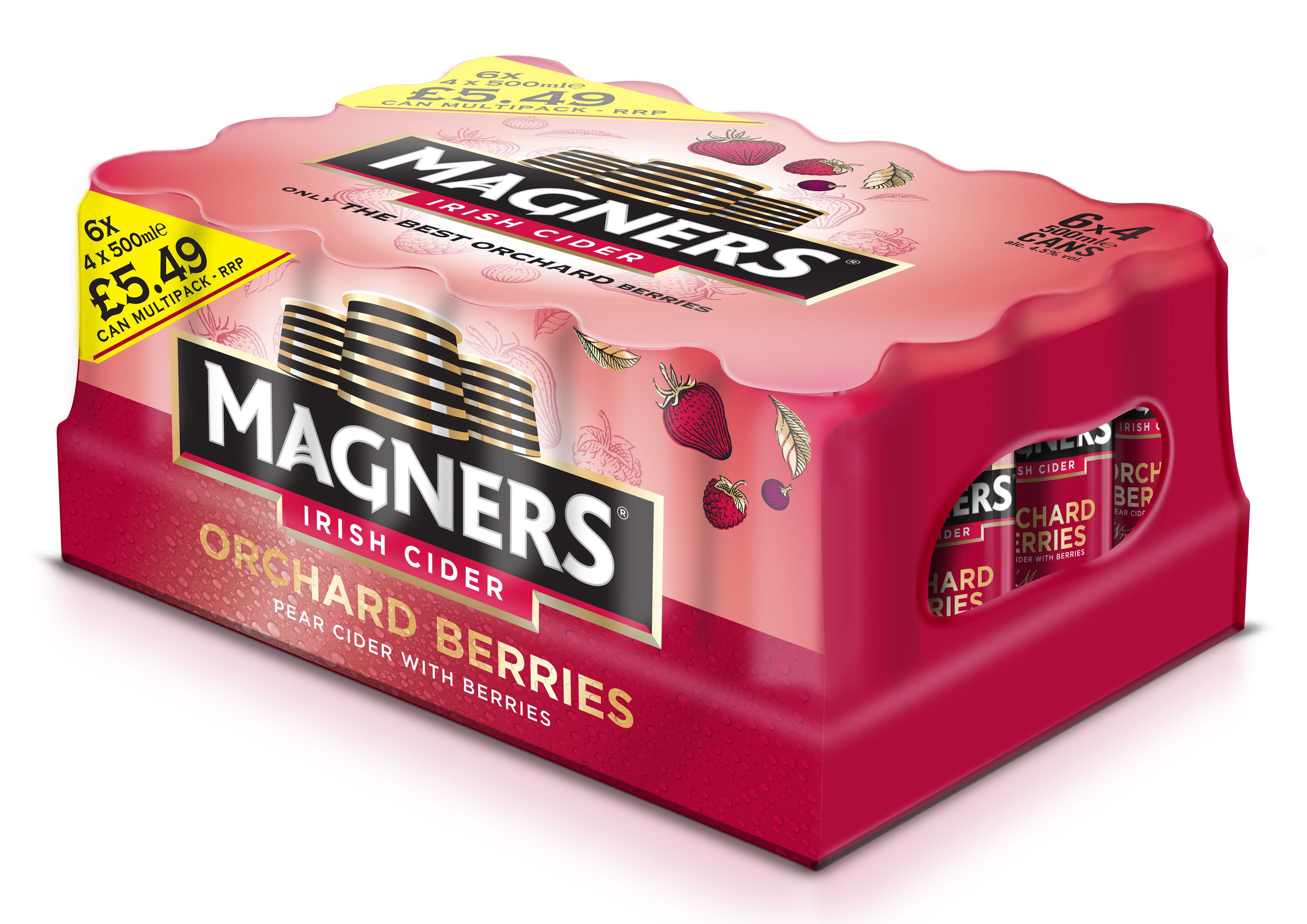 Magners Orchard Berries introduces price-marked packs to the off-trade ...