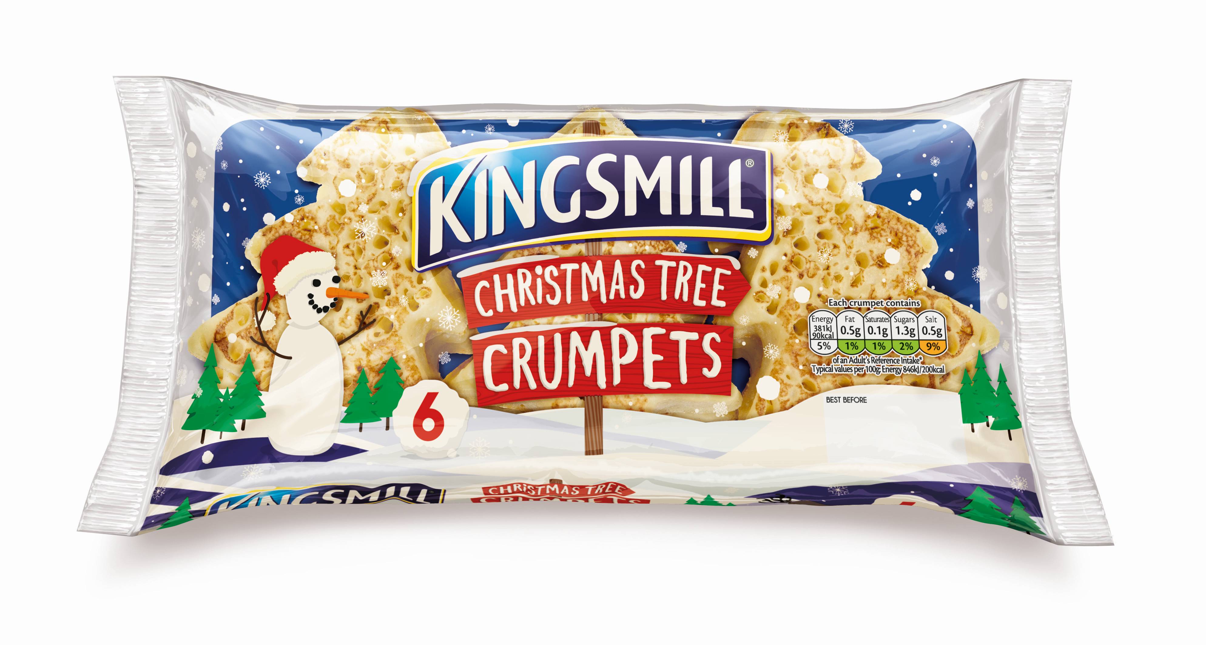 Kingsmill unveils festive Christmas tree shaped crumpets | Talking Retail