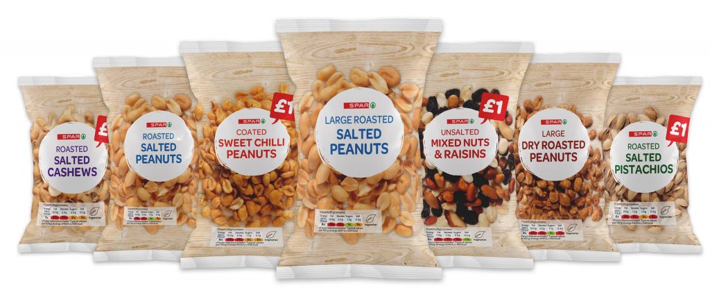 Spar rolls out snacking nuts range | Talking Retail