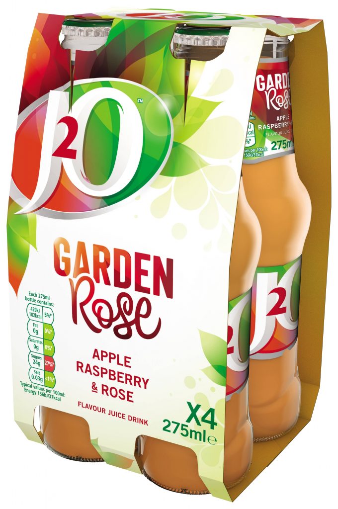 Britvic Soft Drinks launches J2O Garden Rose | Talking Retail