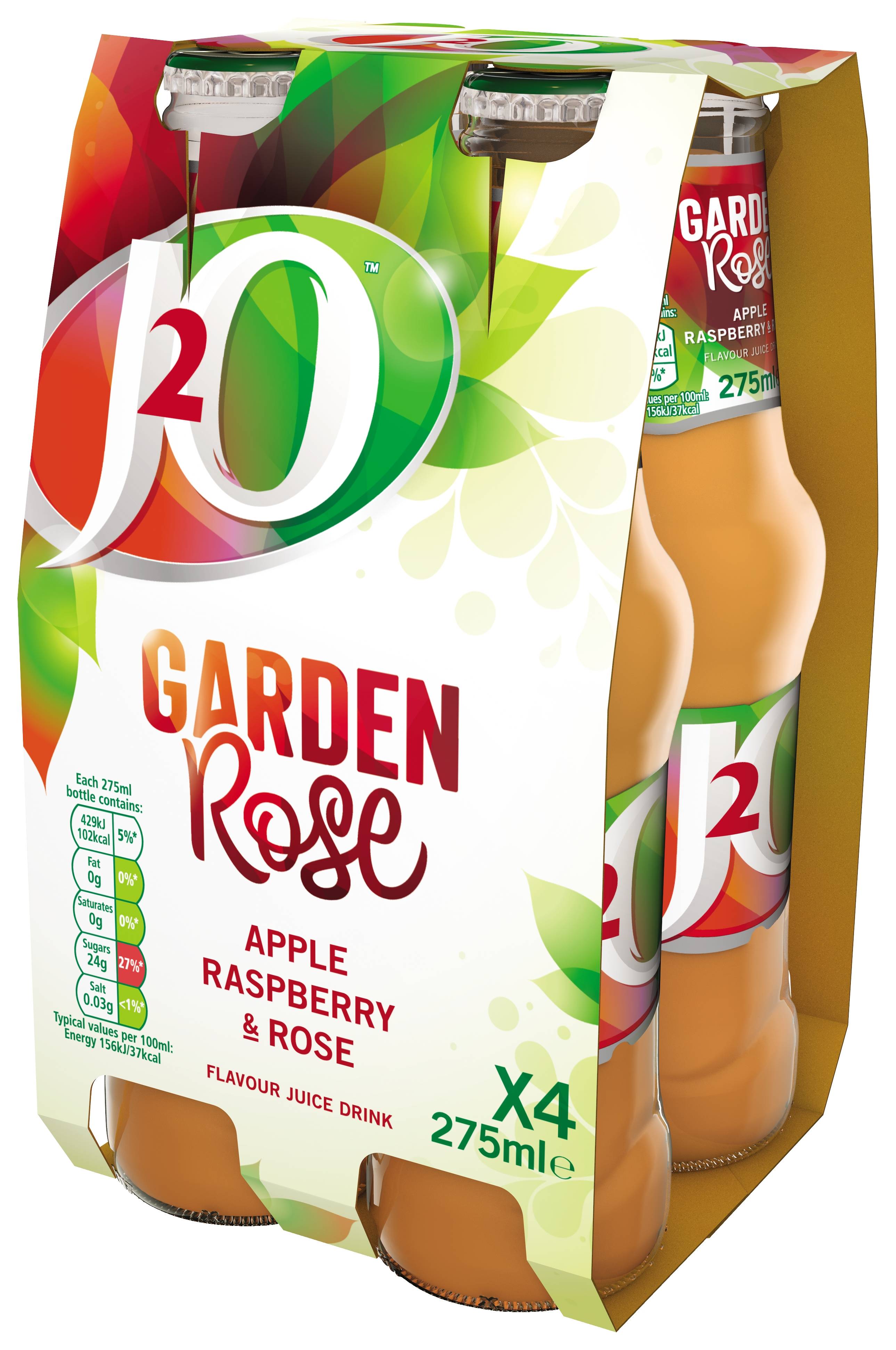 Britvic Soft Drinks launches J2O Garden Rose | Talking Retail
