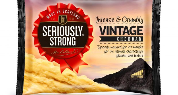 £5m rebrand for Seriously Strong cheese