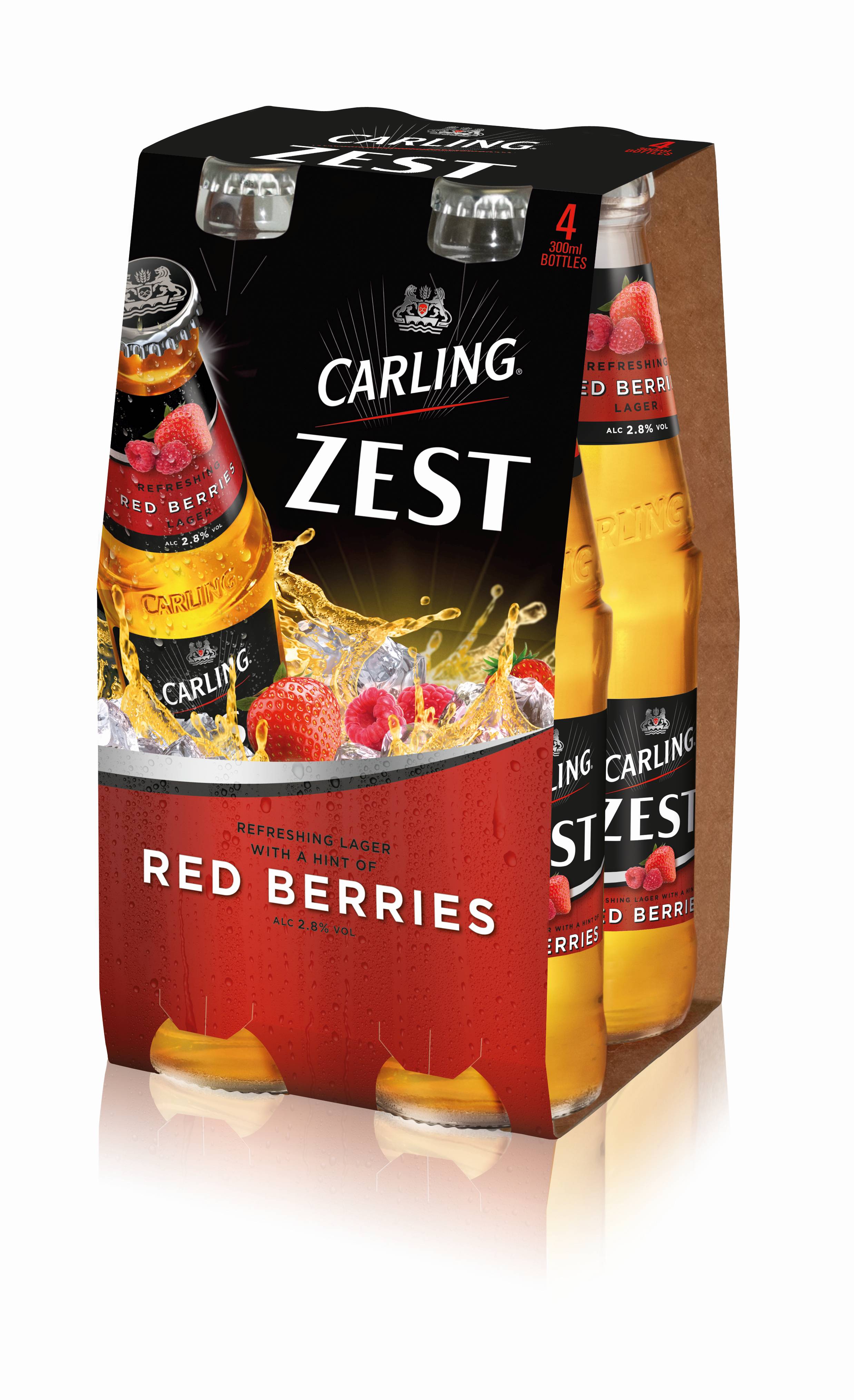Brand redesign for Carling Zest | Talking Retail