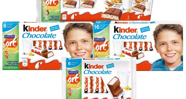 Kinder launches 'Make your little one’s art famous' promotion