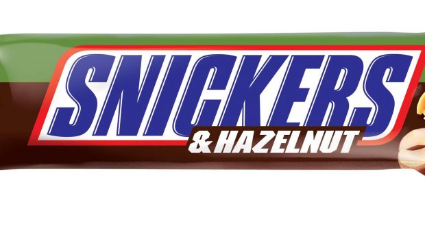 Mars unveils Snickers and Hazelnut bar