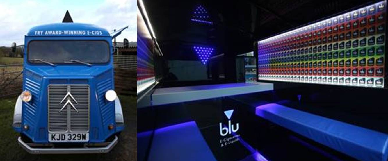 Blu mobile vape bar hits UK food festivals | Talking Retail