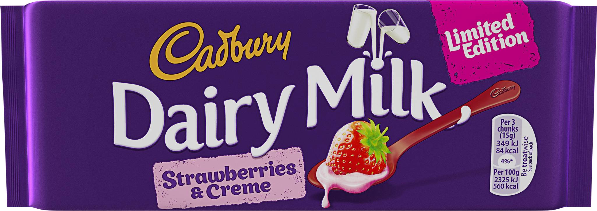 Cadbury's limited edition Strawberries & Creme tablet returns | Talking ...