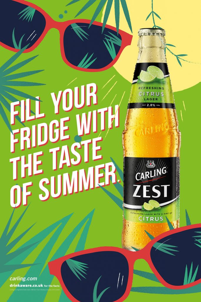 Molson Coors launches Carling Zest campaign | Talking Retail