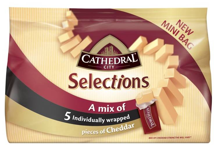 Dairy Crest unveils Cathedral City Selections Mini Bags | Talking Retail