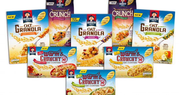 Quaker Oats launches three new ranges
