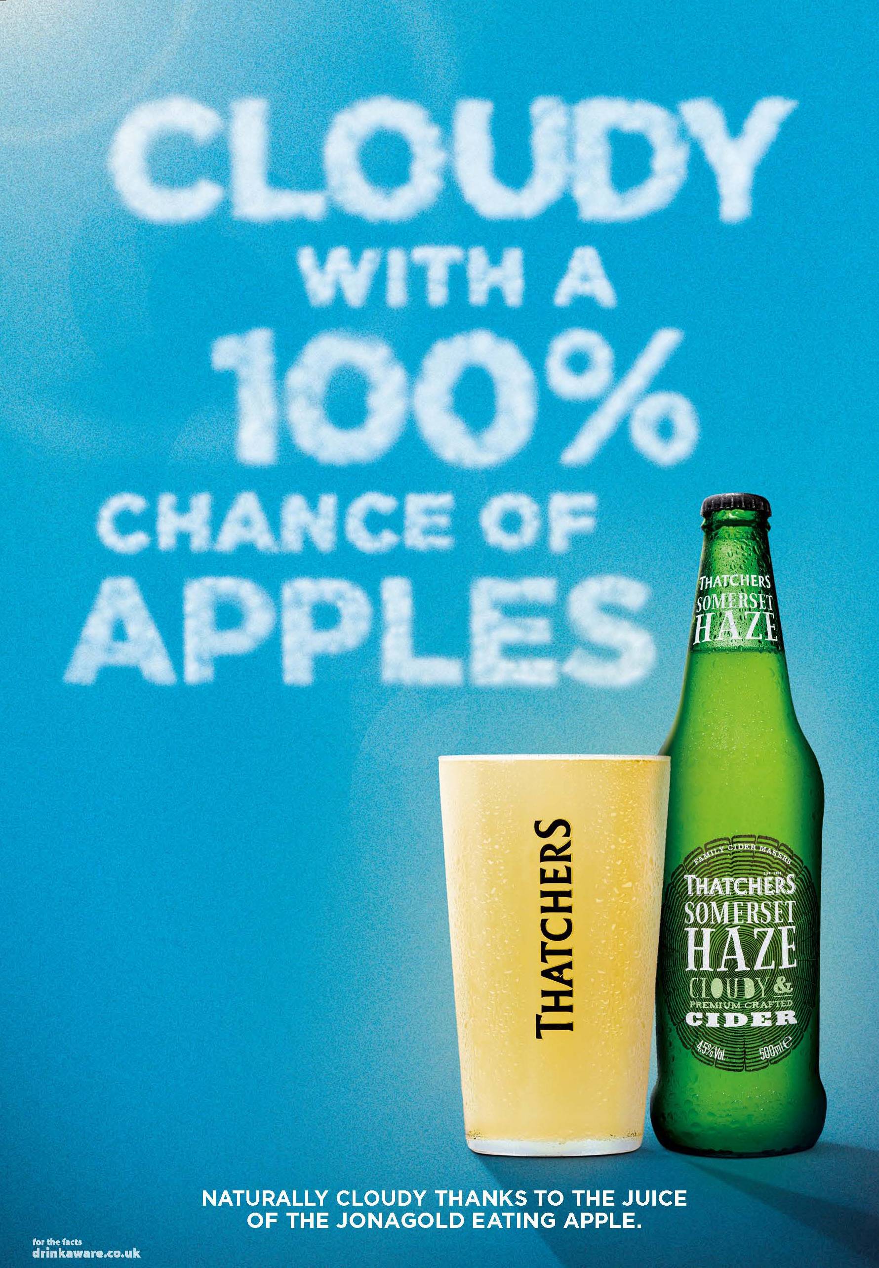 Thatchers launches cloudy cider campaign | Talking Retail