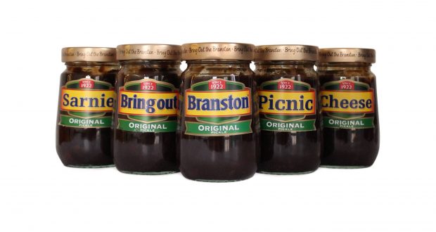 Limited edition packaging for Branston Pickle