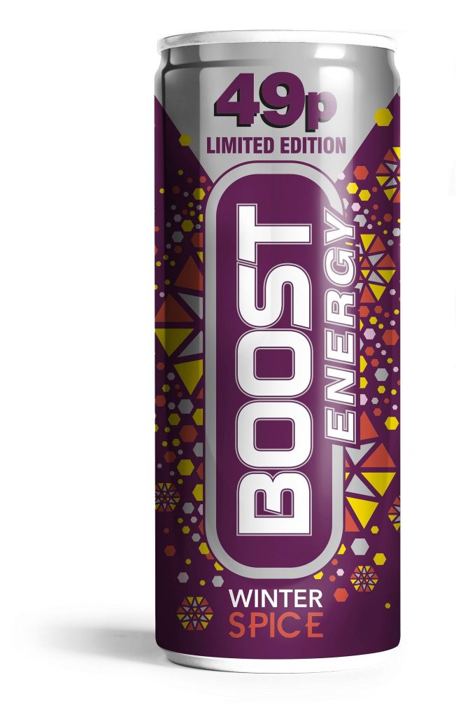 Limited edition Winter Spice from Boost Energy | Talking Retail